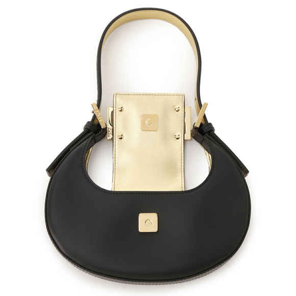 Fendi | Bags | Fendi Cookie Leather Hobo Bag Black | Poshmark